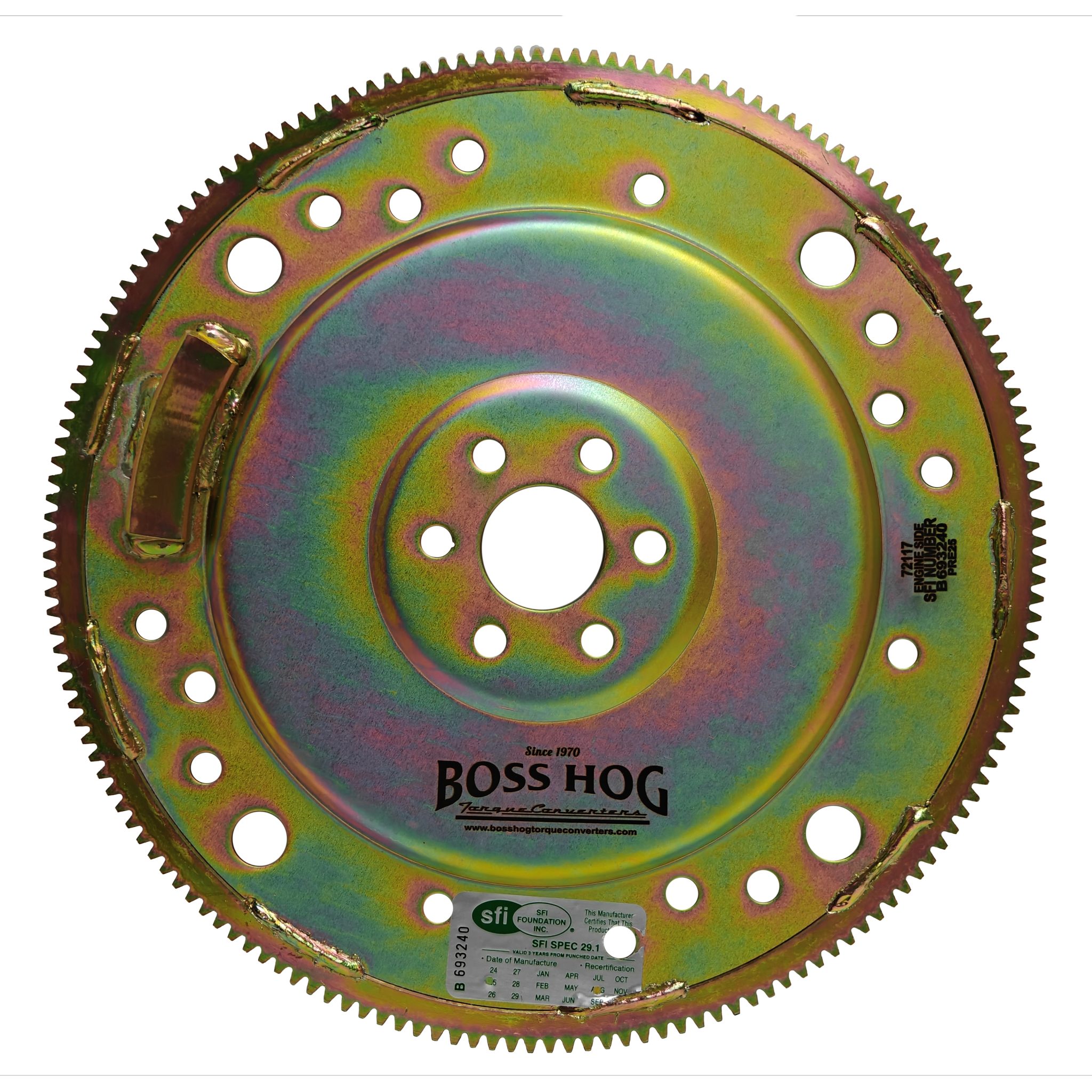 72117 SFI Certified Flexplate FORD 289 351 Windsor 1963-82 164 TOOTH ...